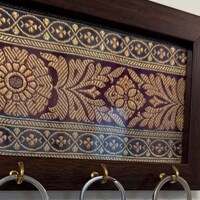 DSP Handicraft Jai Shree Ram Wooden Key Holder for Home, Office ...