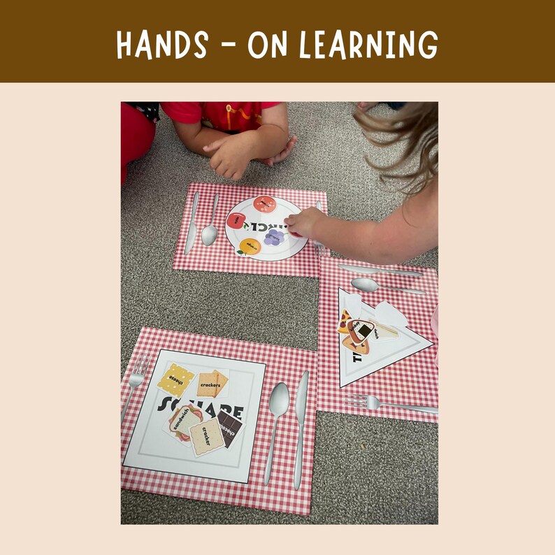 Shape Picnic Activity | Preschool Shapes Printable | Toddler Shape ...