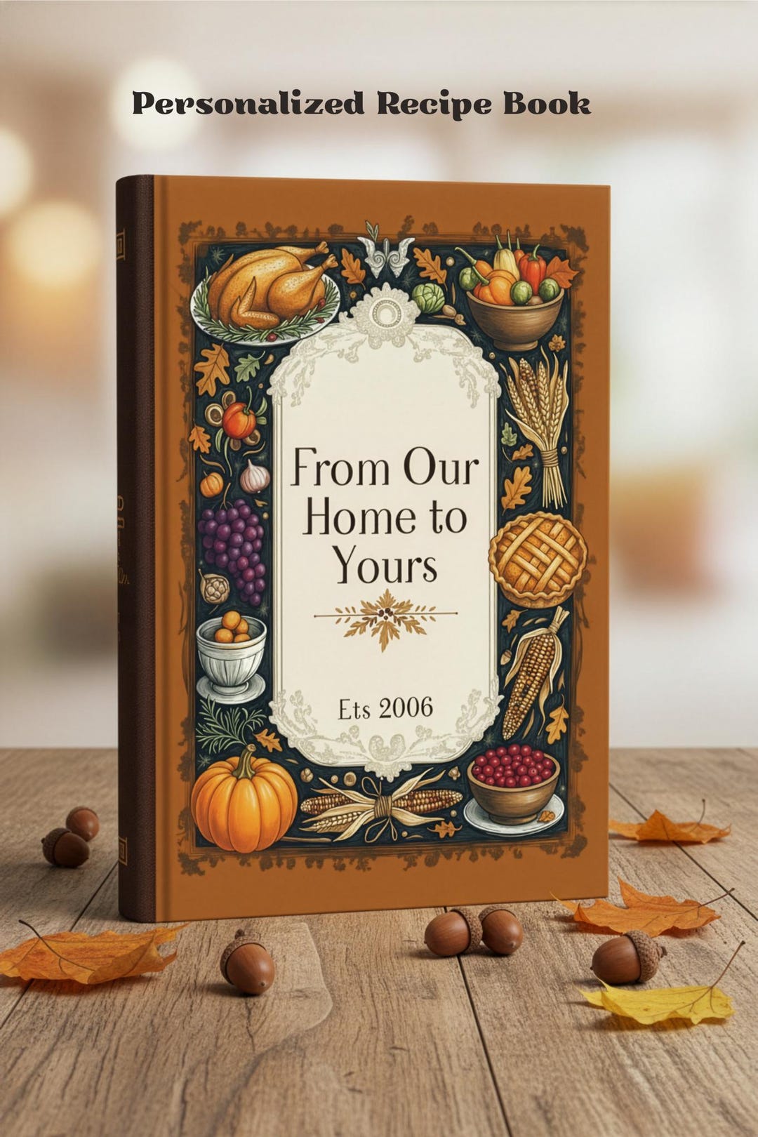 Personalized Recipe Book, Custom Family Cookbook, Hardcover or ...