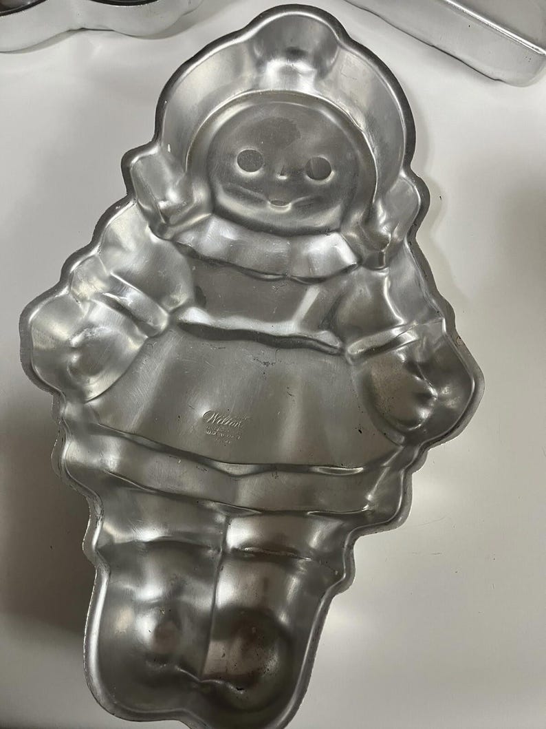 Vintage Wilton Raggedy Ann Cake Pan 1971, Rare Doll Birthday Mold ...
