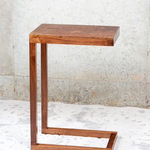 Powell C Table - Handcrafted Walnut Side Table - Etsy