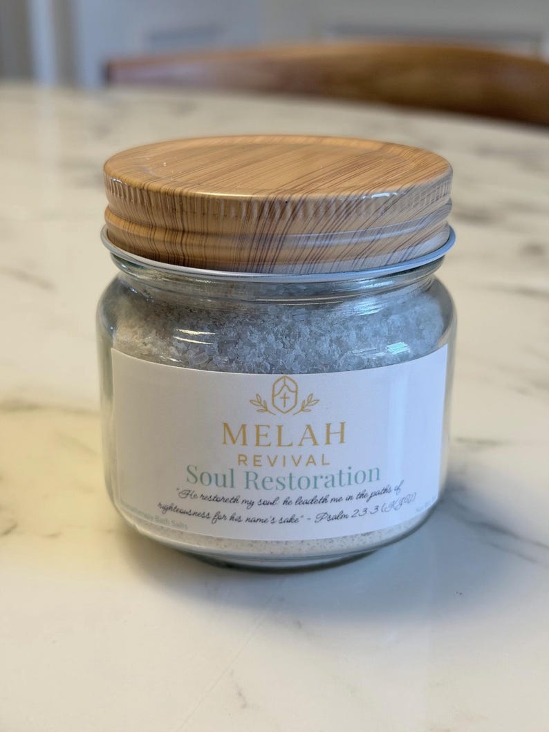 Coffee Latte Bath Salt Soak | Scripture Inspired Self Care| Soul ...