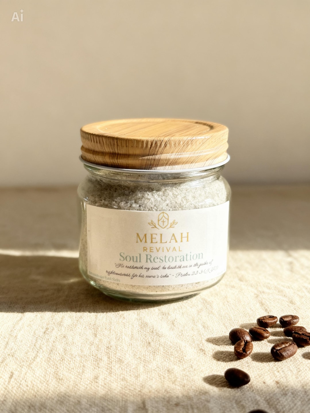 Coffee Latte Bath Salt Soak | Scripture Inspired Self Care| Soul ...
