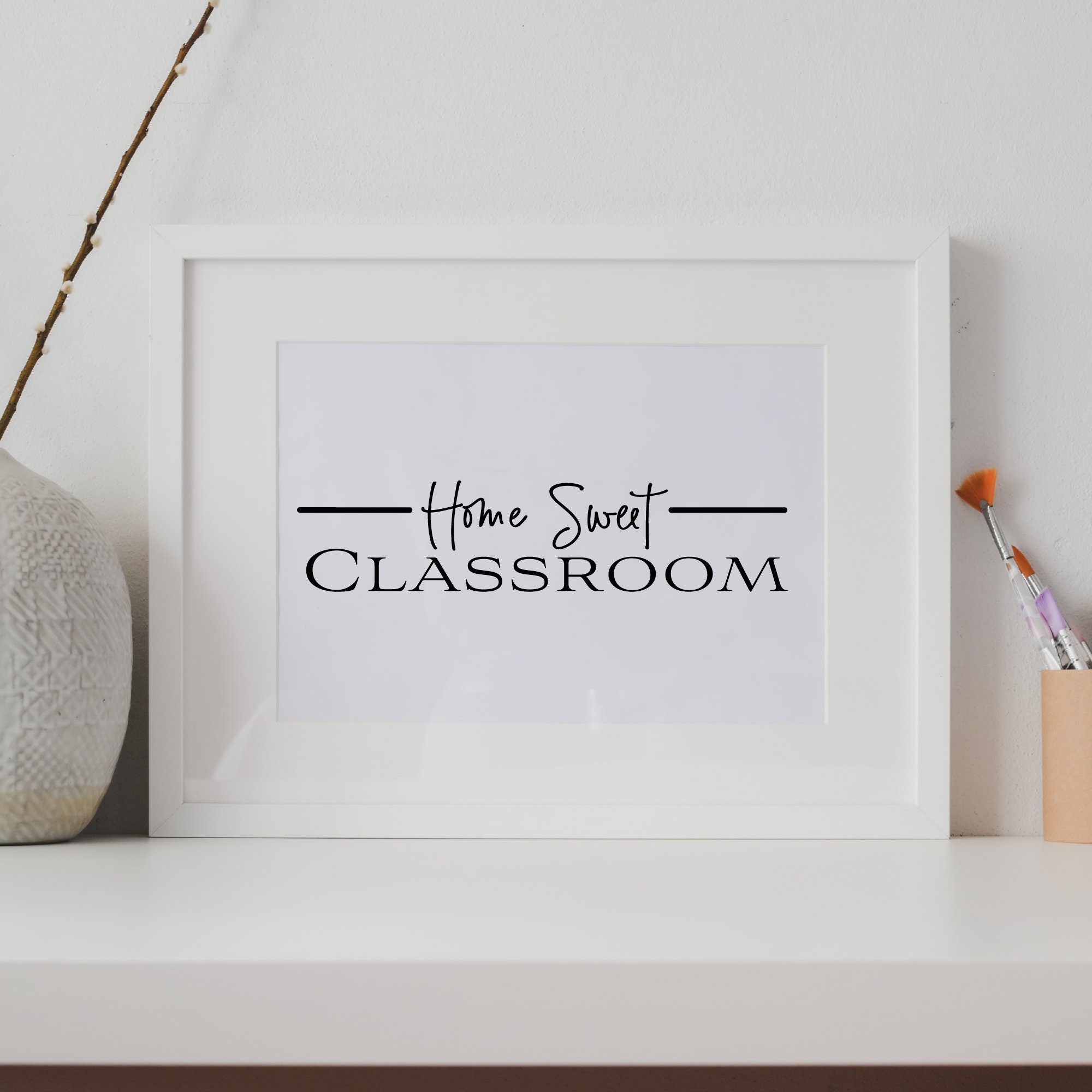 Classroom SVG Home Sweet Classroom SVG Cut File for - Etsy