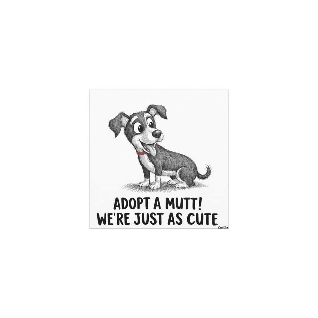 Adopt a Mutt 2 Car Magnet - Etsy