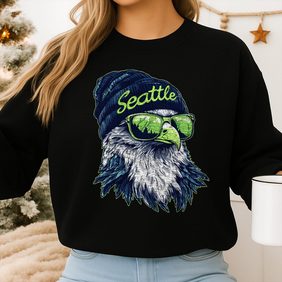 Seattle Football Eagle PNG, Seahawks Fans Digital Download - Etsy