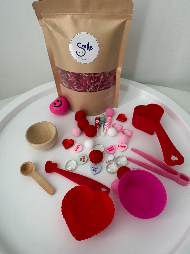 Valentine's Sensory Play Kit - Etsy Australia