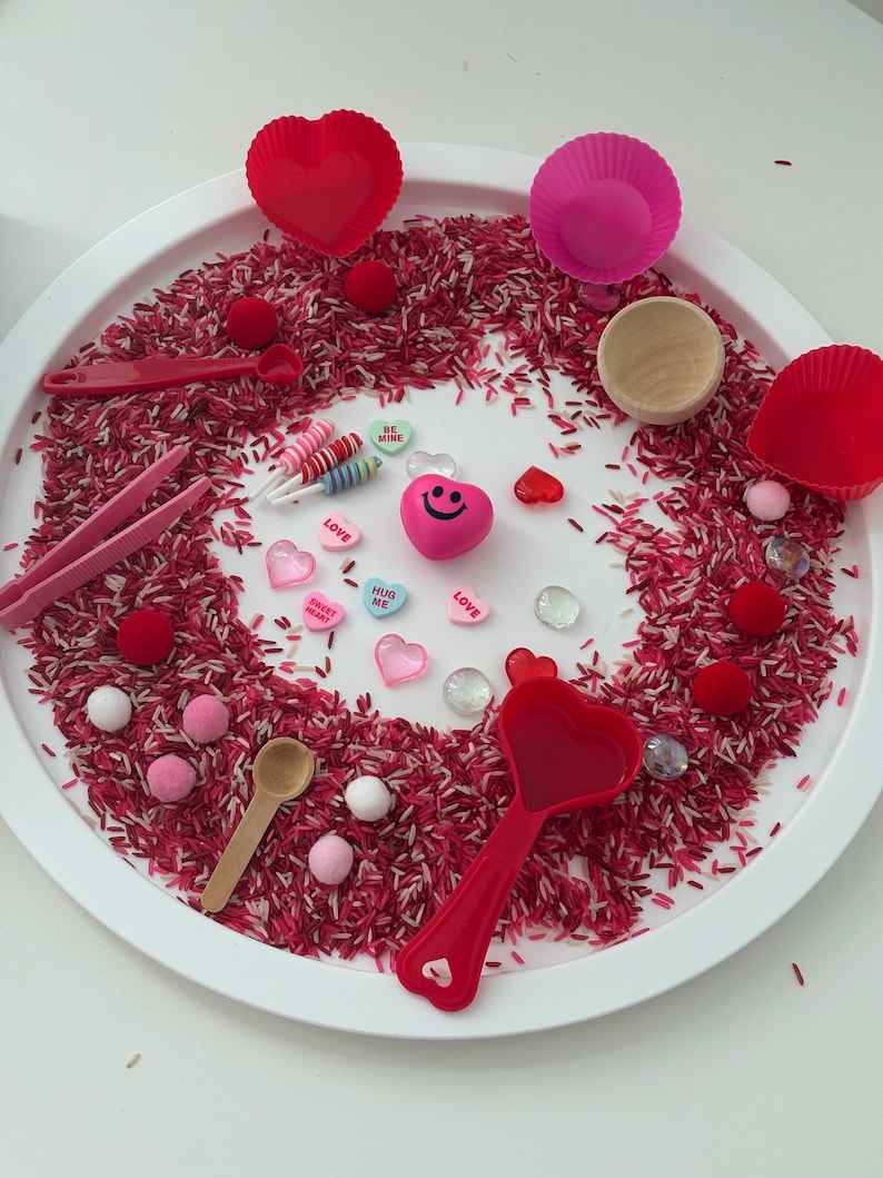 Valentine's Sensory Play Kit - Etsy Australia