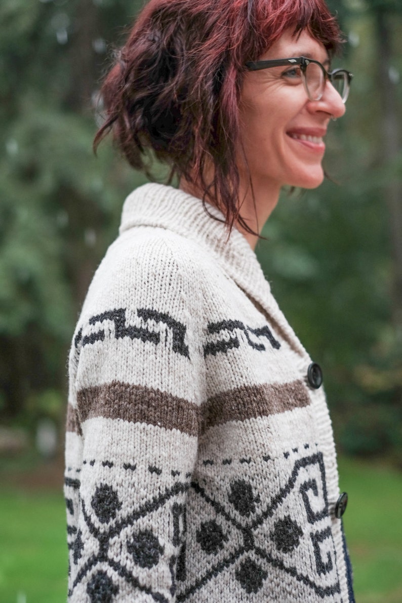 The Knitter's Dude Cardigan Sweater PDF Knitting Pattern - Etsy