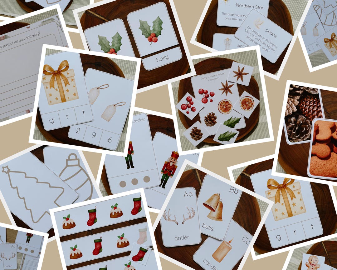 Festive Early Learning Bundle | Christmas Literacy, Numeracy + Sensory ...