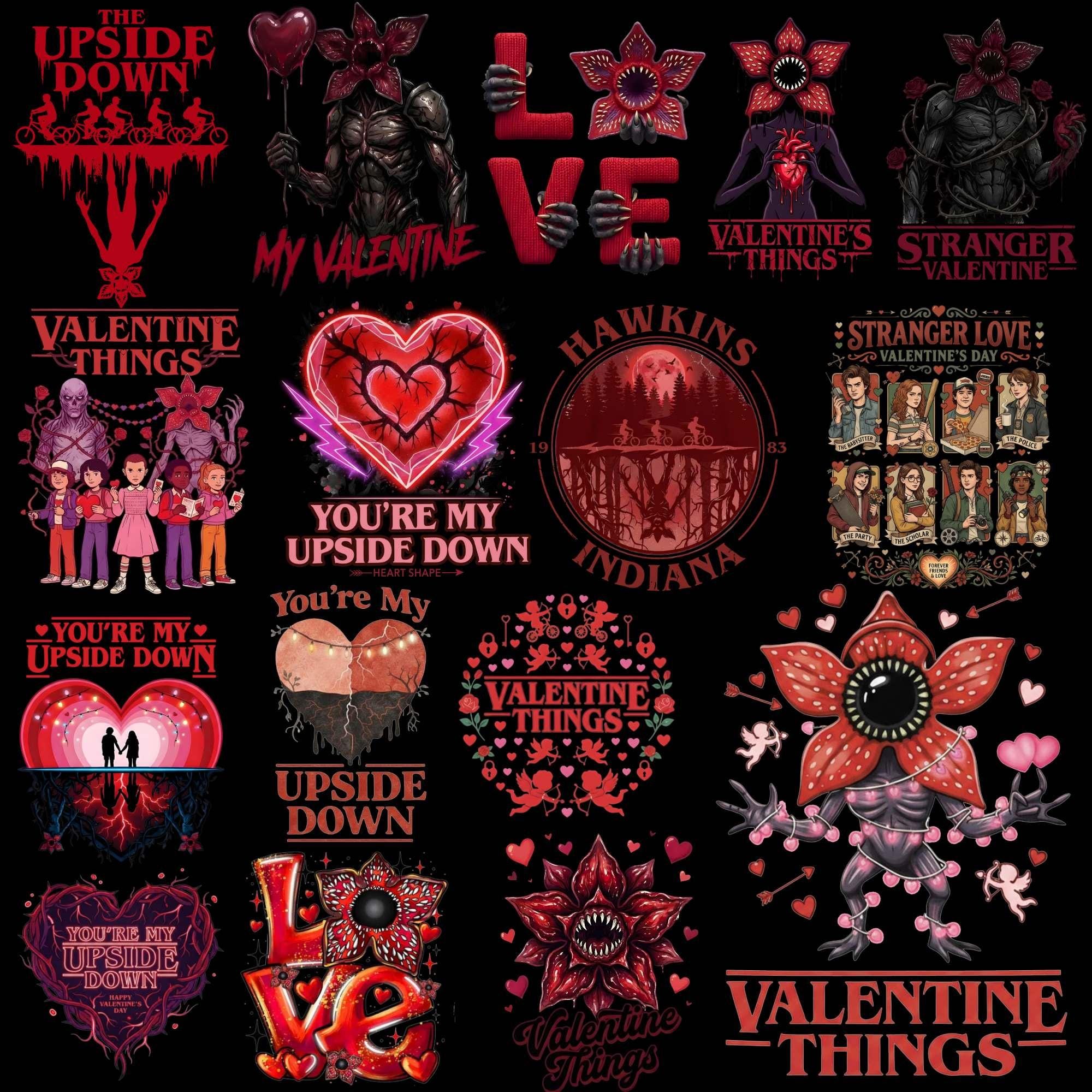 Paquete PNG de Monstruos de San Valentín Extraños: San Valentín al ...