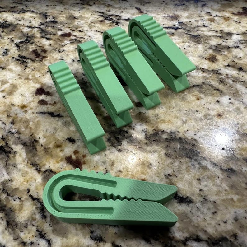 Bag Clips, 3D Printed - Chip Bags, Cereal Packaging - Etsy