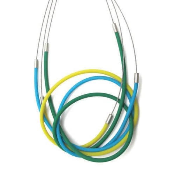 Rubber Necklace - Etsy
