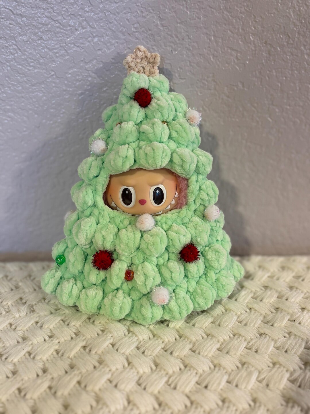 Labubu Christmas Tree Outfits - Etsy