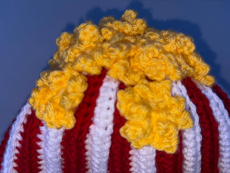 Popcorn Beanie Crochet Pattern - Etsy