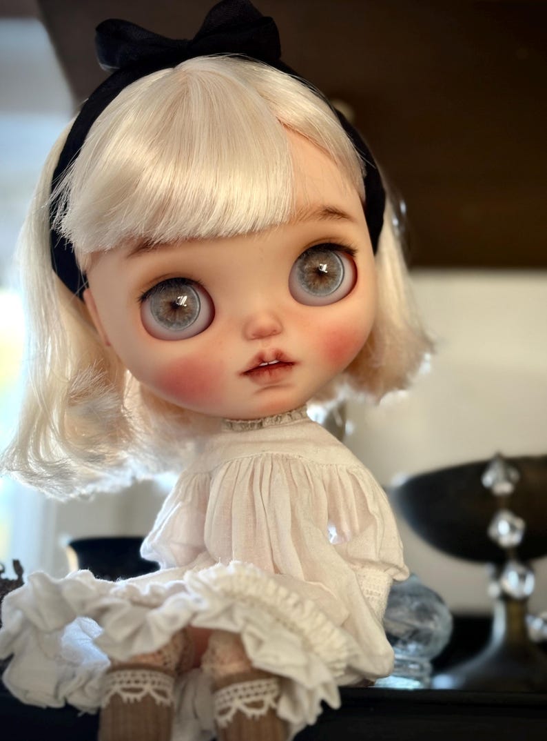 Sold Out! | Custom Blythe Doll-ooak Repaint Art Doll -genuine Neo ...