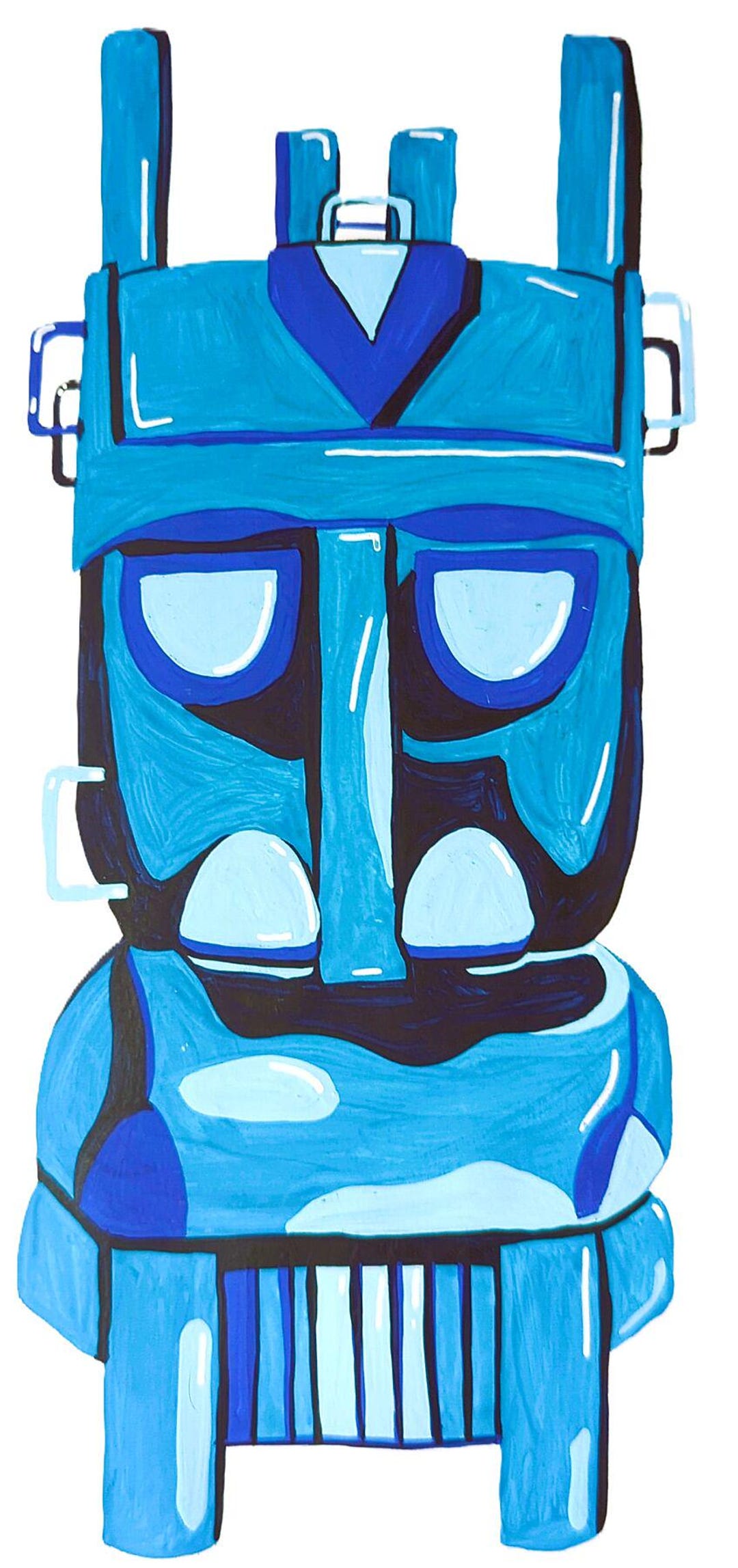 Otobo Mask Giclee Print - Etsy