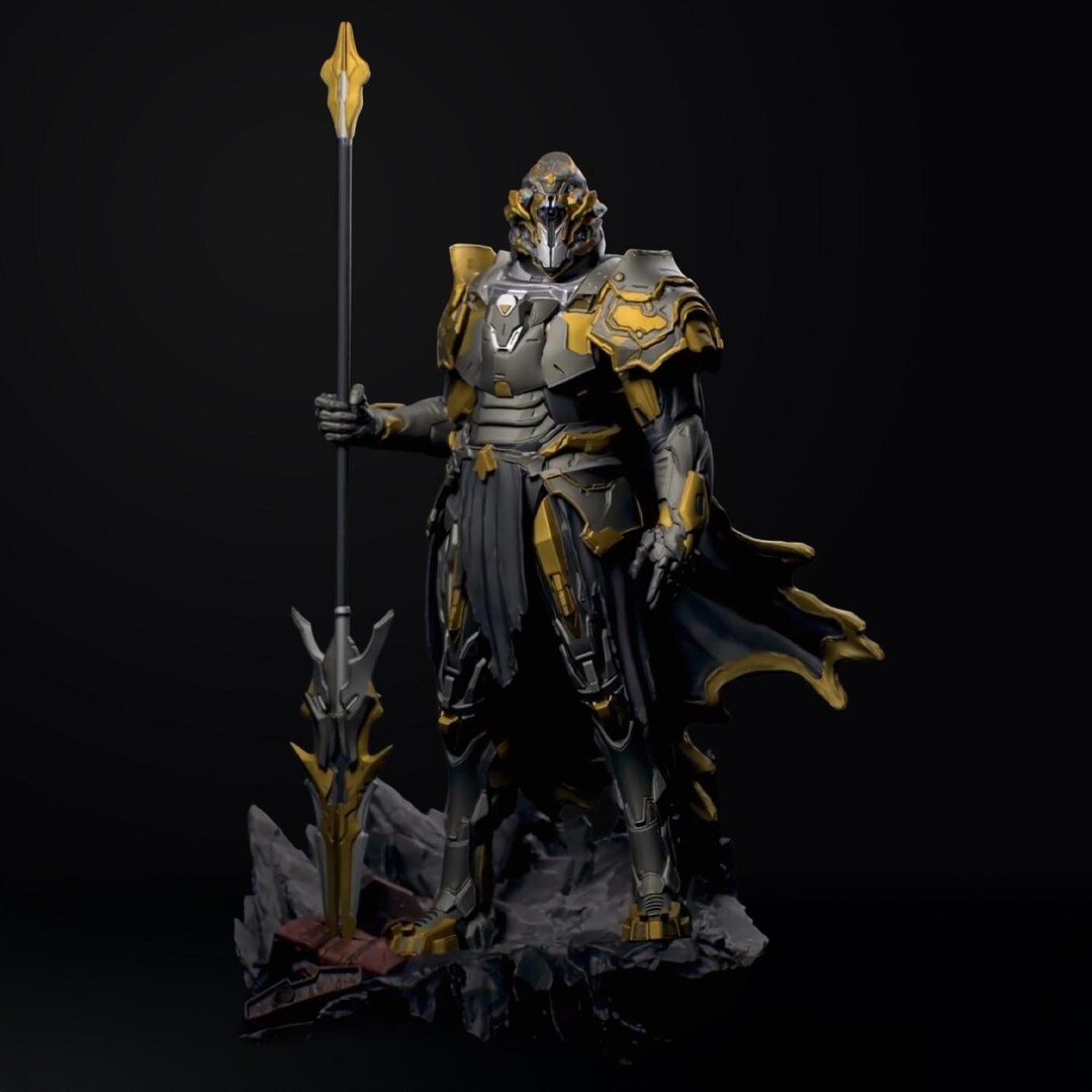 Kieran Cross Fanart STL Statue | 1/6 Scale | 3D STL Print File Model ...