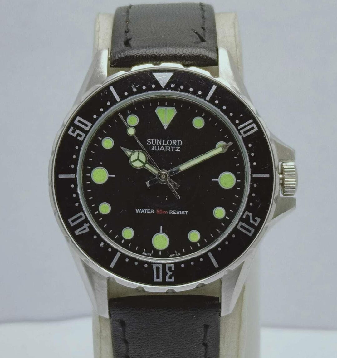 Vintage Sunlord Quartz Diver FH‑61 Men’s 1980s Watch - Etsy
