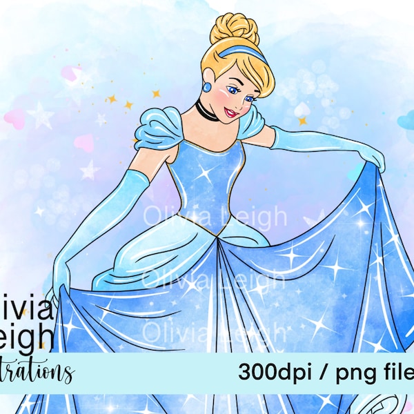 Cinderella Printable - Etsy