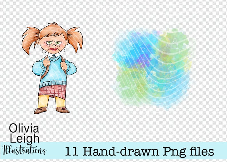 Finding Nemo Cute Clipart Set PNG Files Hand Drawn DIGITAL DOWNLOAD ...