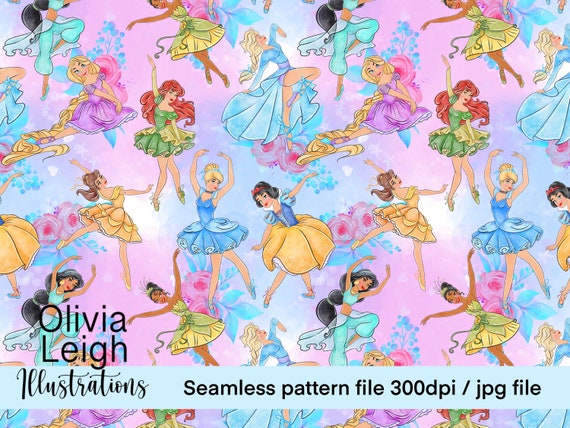 Olivia In Cartoon Ballerina