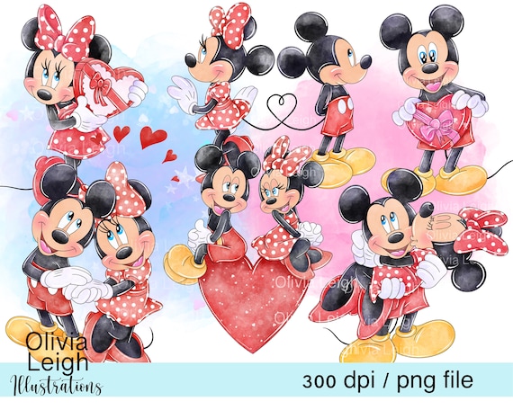 Mickey And Minnie Wedding Clip Art