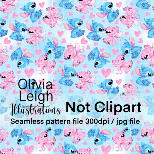 Stitch Wallpaper - Etsy