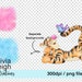 Winnie the Pooh Tigger Springtime Cute Clipart PNG Files - Etsy