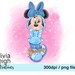 Set of Minnie Mouse Star Print Cute Clipart PNG Files DIGITAL DOWNLOAD ...