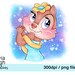 Cute Clarice Clipart Sublimation PNG Files DIGITAL DOWNLOAD Printable ...
