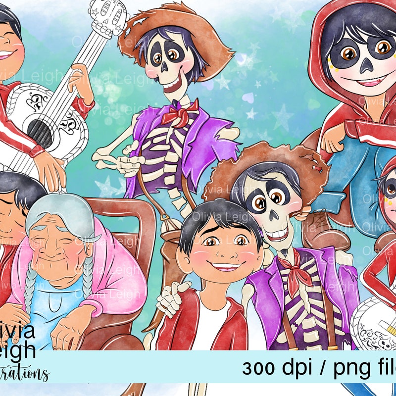 Coco Clipart - Etsy