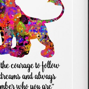The Lion King Simba Quote Print-wall Art-gift-nursery DIGITAL DOWNLOAD ...