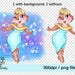 Cute Clarice Clipart Sublimation PNG Files DIGITAL DOWNLOAD Printable ...