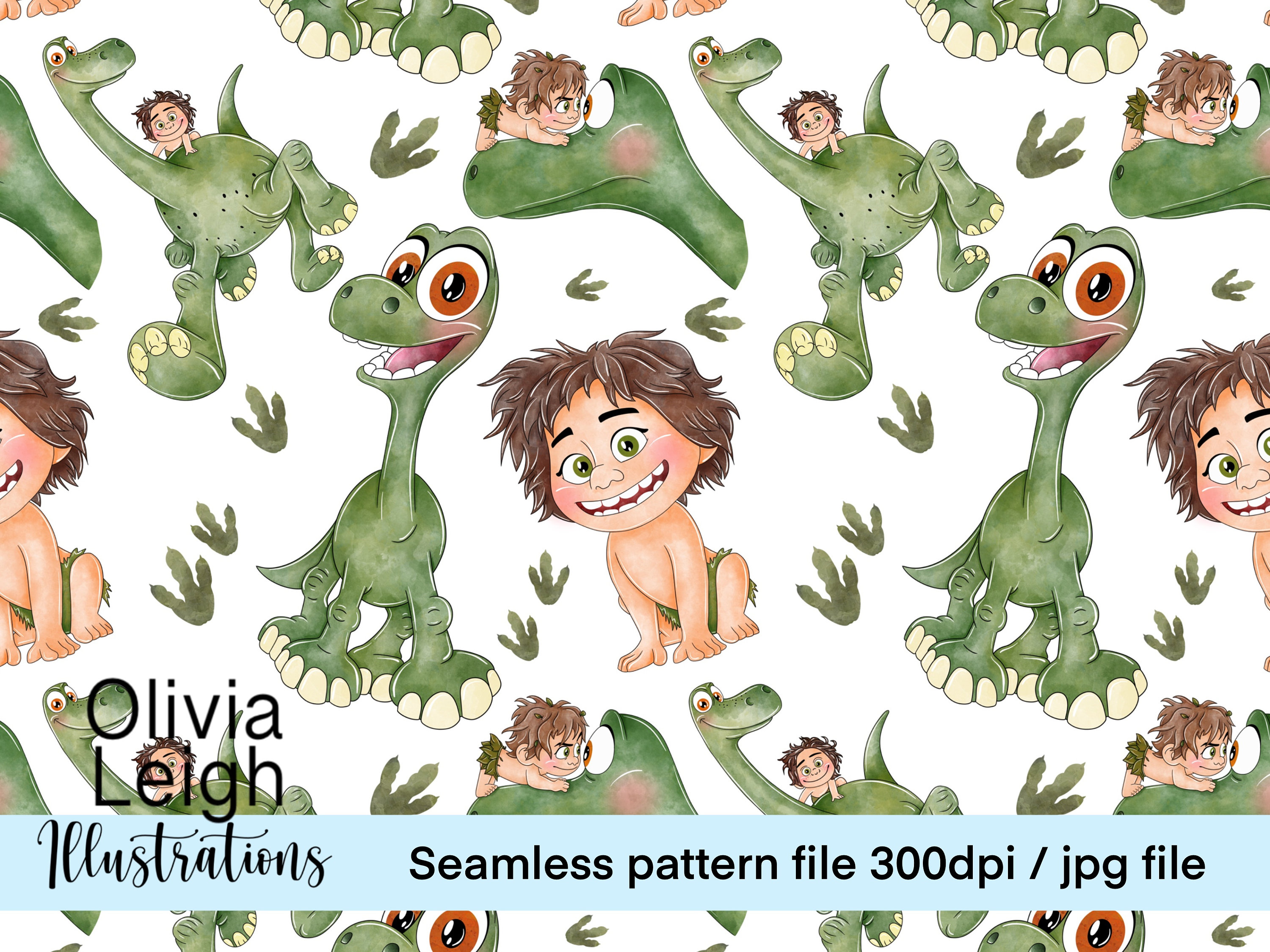 Set of Cute Dinosaur Clipart PNG Files Includes Free Bookmarks - Etsy