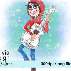 Coco Cute Clipart Set PNG Files DIGITAL DOWNLOAD Printable - Etsy