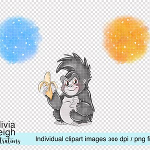 Tarzan Cute Clipart Set PNG Files Hand Drawn DIGITAL DOWNLOAD - Etsy ...