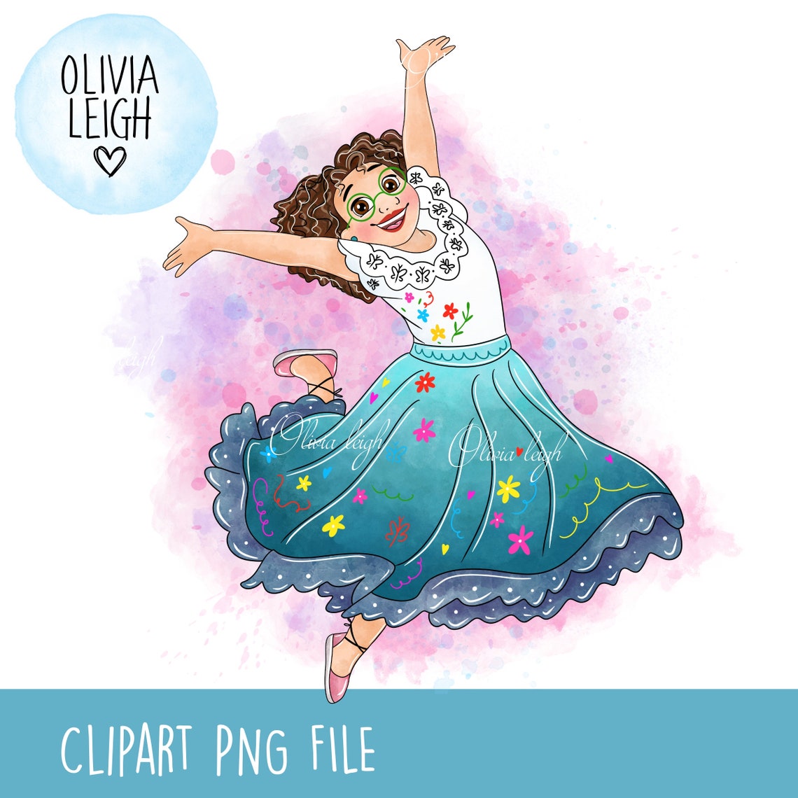 Set of Cute Encanto Clipart PNG Files DIGITAL DOWNLOAD - Etsy