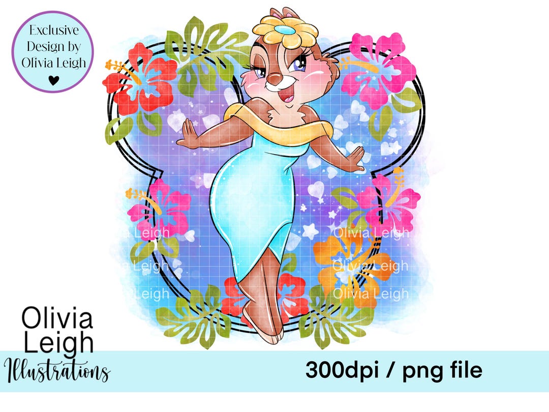 Beautiful Clarice Floral Cute Clipart Sublimation PNG Files DIGITAL ...