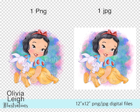 Baby Snow White Clip Art
