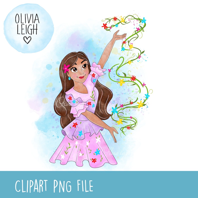 Set of Cute Encanto Clipart PNG Files DIGITAL DOWNLOAD - Etsy