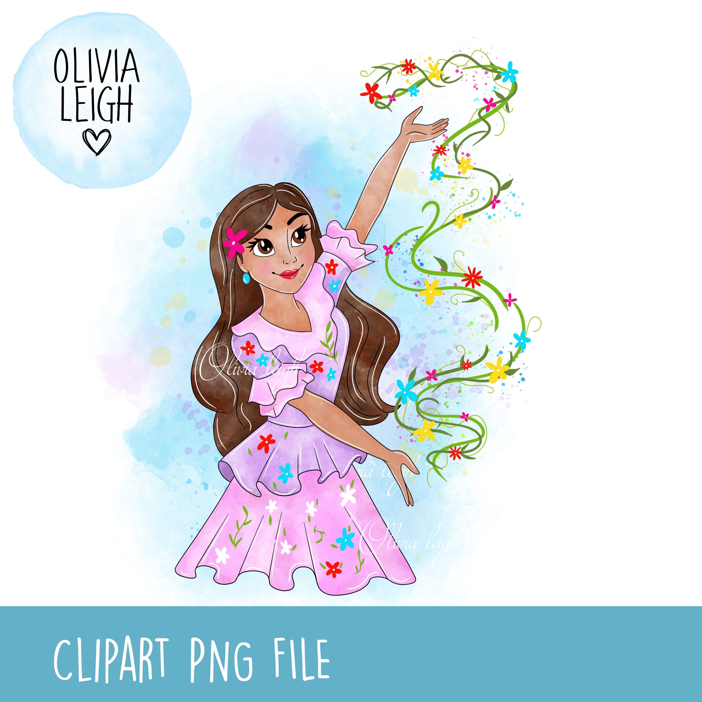 Set of Cute Encanto Clipart PNG Files DIGITAL DOWNLOAD - Etsy