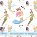 Set of Peter Pan Cute Watercolour Nursery Children's Clipart PNG Files ...