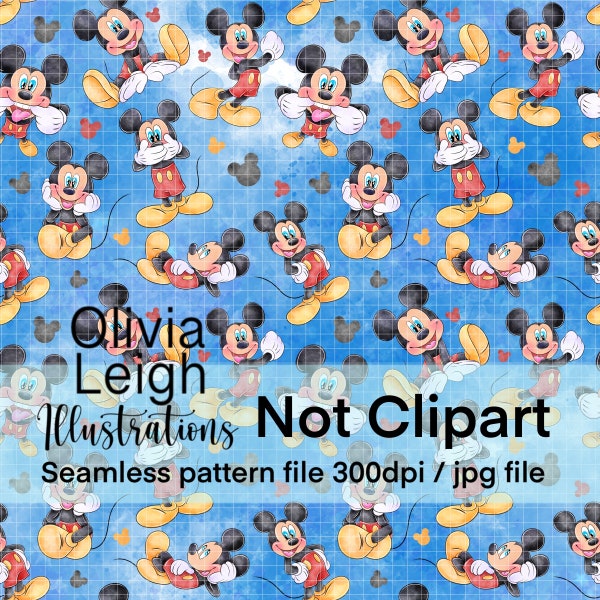 Mickey Pattern - Etsy