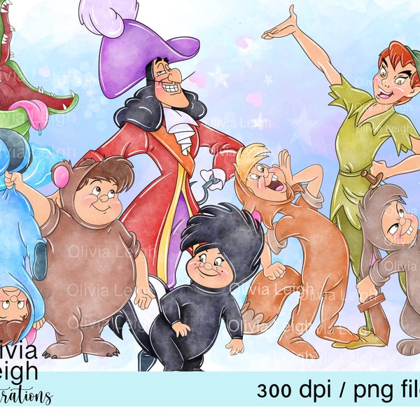 Peter Pan Print - Etsy