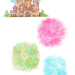 Set of Cute Princess Clipart PNG Files DIGITAL DOWNLOAD - Etsy