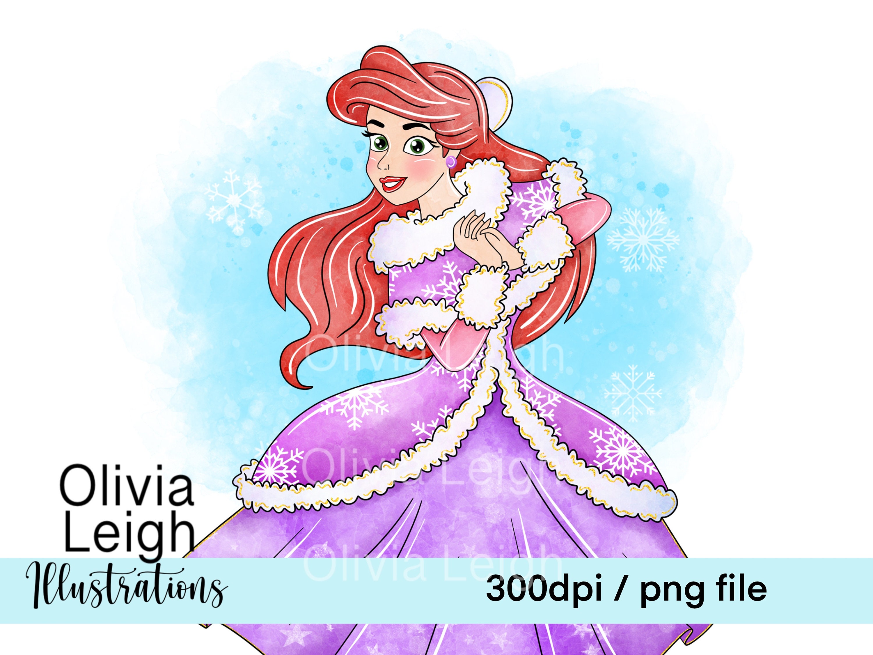 Disney Princess Ariel Christmas Pictures