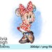 Minnie Cute Collage Print Clipart PNG Files DIGITAL DOWNLOAD Childrens ...