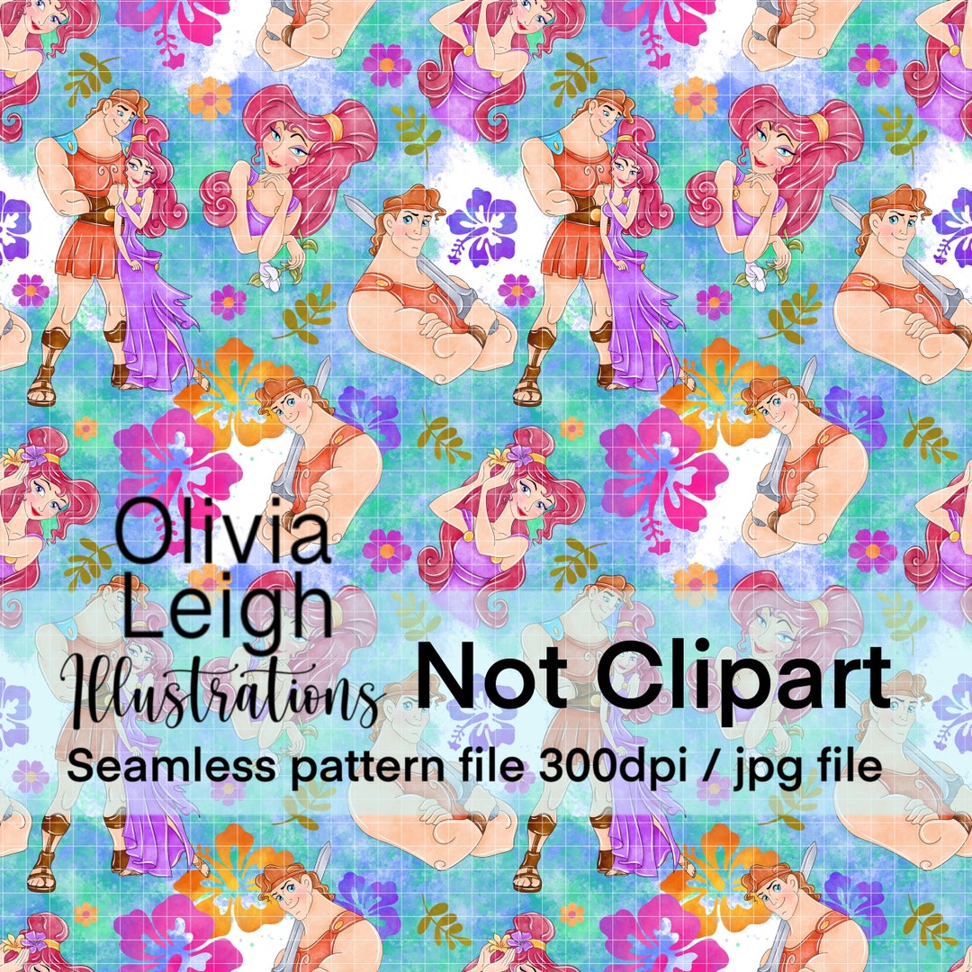 Hercules Seamless Pattern. Digital Paper. DIGITAL DOWNLOAD Printable - Etsy