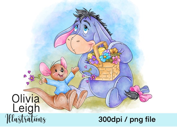 Baby Eeyore Clipart